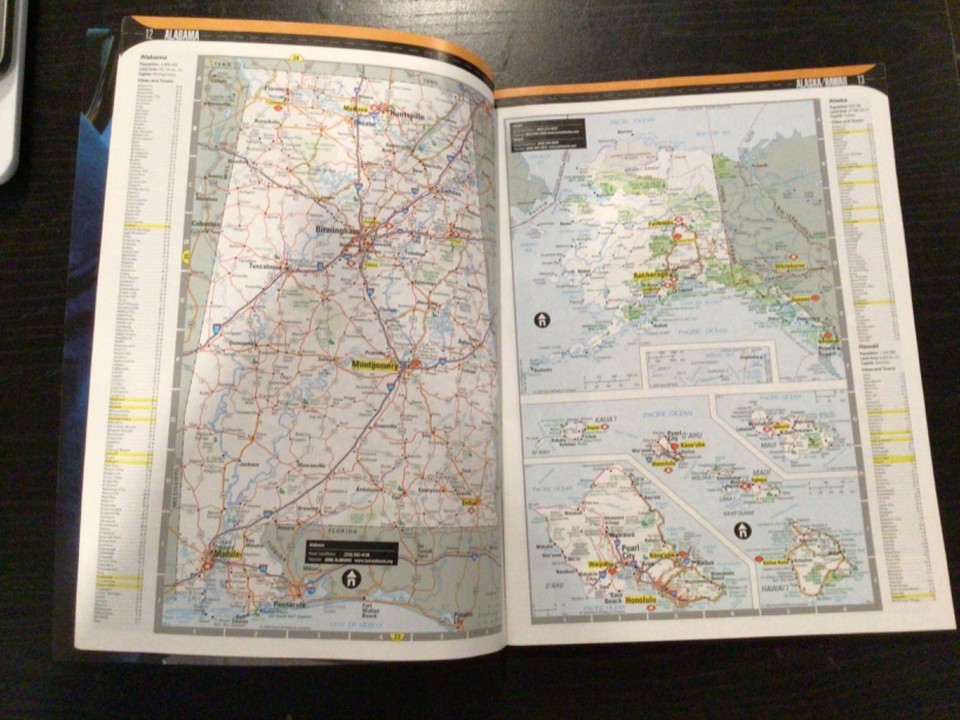 Harley Davidson 2004 HOG America's Touring Map Guide Handbook The ...