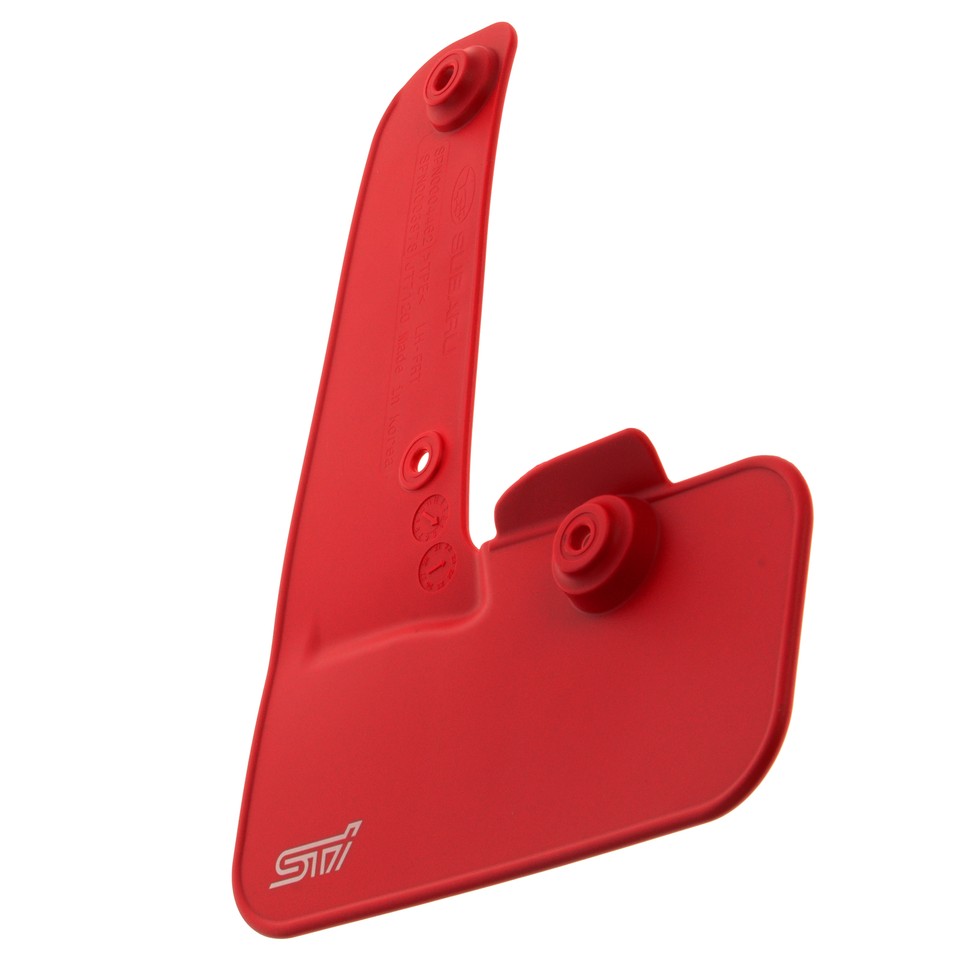 OEM NEW 2023-2024 Subaru WRX Cherry Red STI Splash Guard Mud Flaps ...