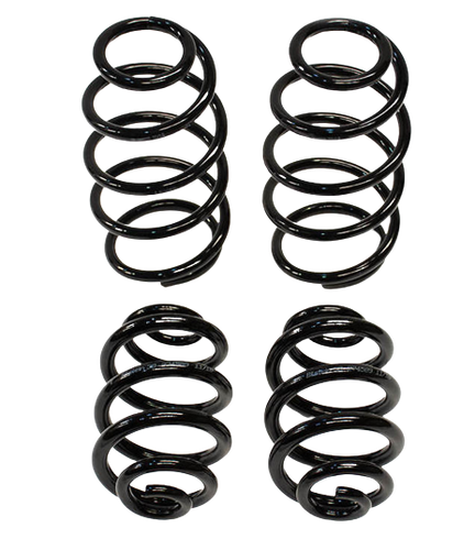 VW T5 Transporter 1.9 2.0 2.5 TDI (03-15) Front + Rear Coil Springs ...