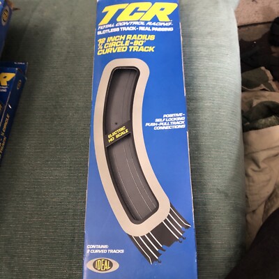 Ideal TCR Vintage Tyco IDEAL SlotLess Slot Car HO Racing Track Slot ...
