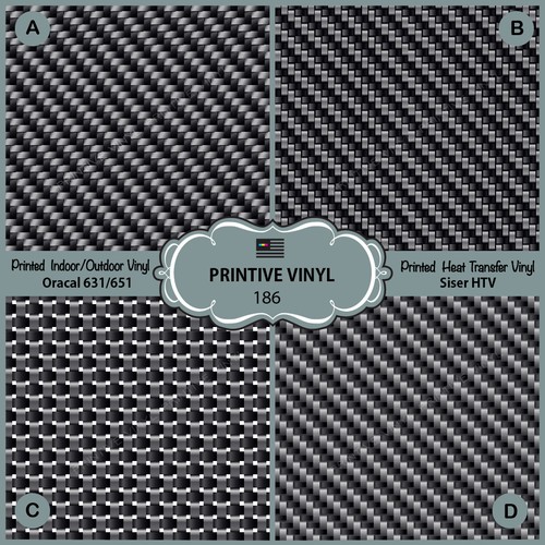 Carbon Fiber Pattern HTV, Iron on Vinyl, Printed HTV,Adhesive Vinyl ...
