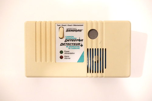 Vintage American Sensors Single Station Carbon Monoxide Detector Model ...