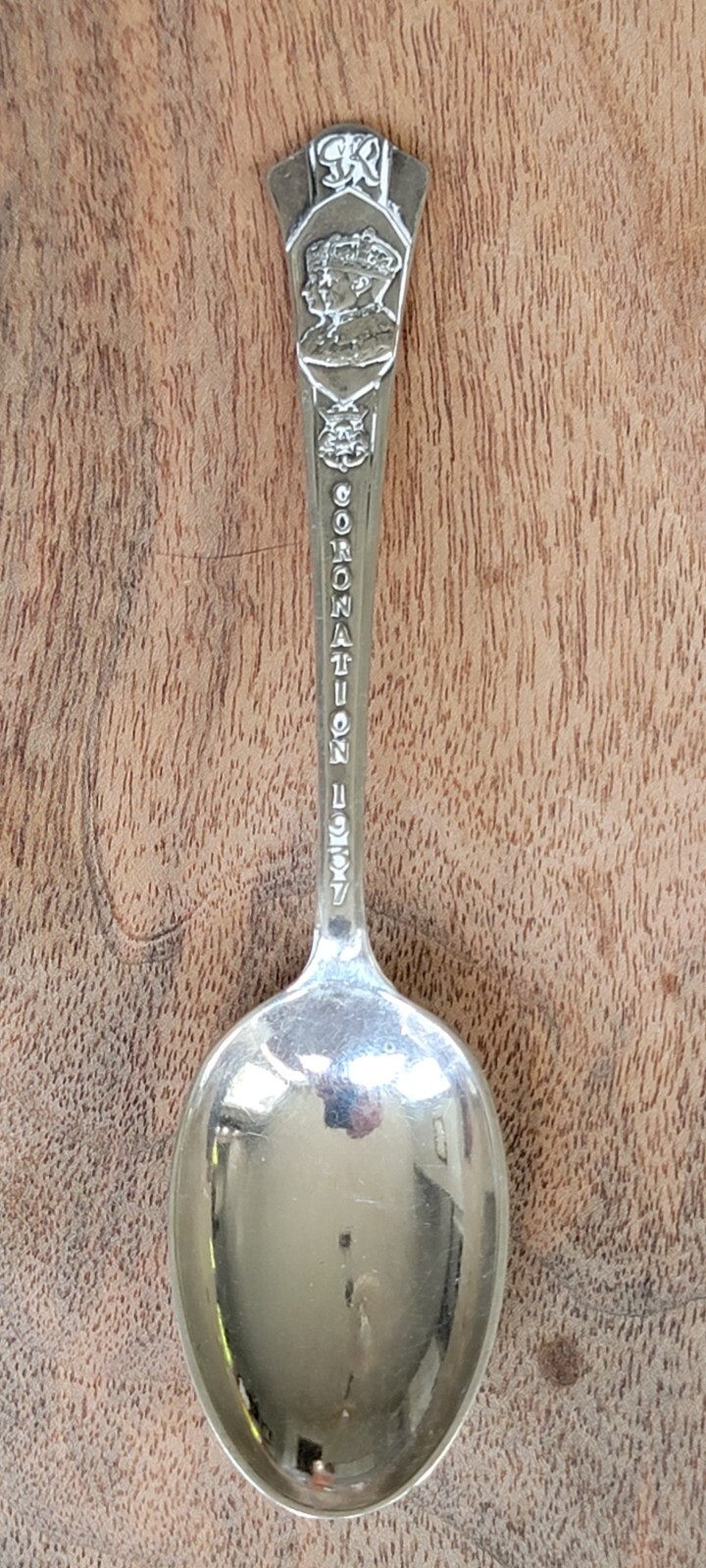 1937 King George VI & Queen Elizabeth Coronation Souvenir Spoon WRCC ...