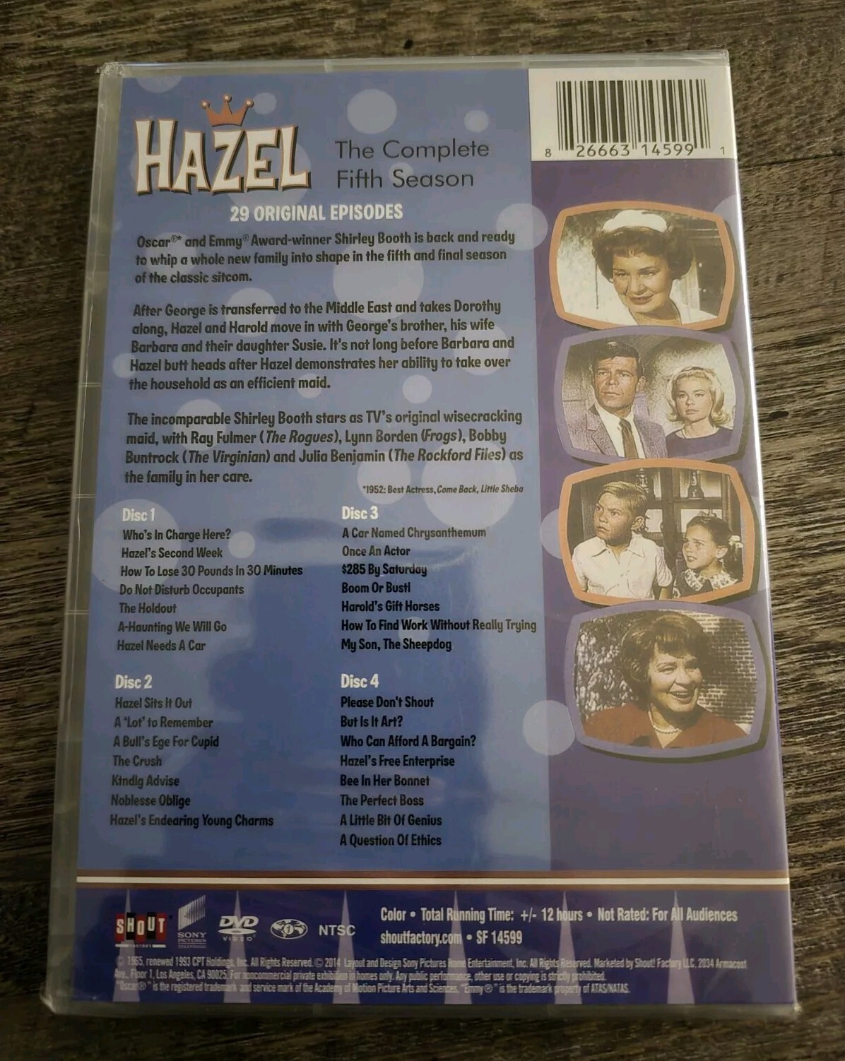 Hazel: the Complete Fifth Season (The Final Season) (DVD, 1965) for ...