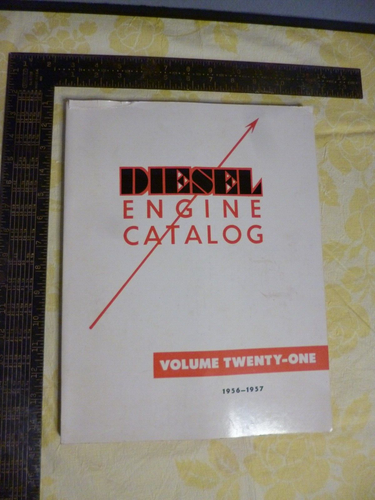 DIESEL ENGINE CATALOG RARE VOLUME TWENTY ONE 1956-1957 | eBay