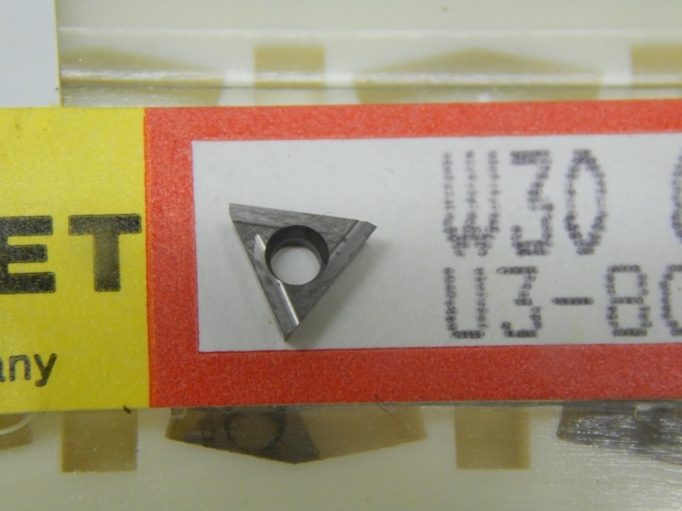5 Komet W30 04060.3001 U3 8000 L P10 Carbide Inserts | eBay
