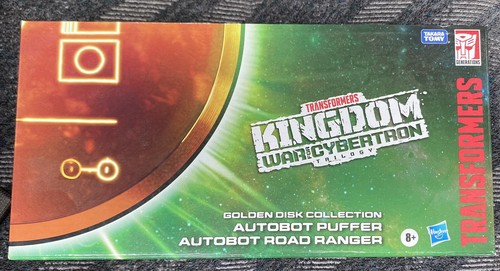 Transformers Kingdom Golden Disk Collection Puffer And Road Ranger ...