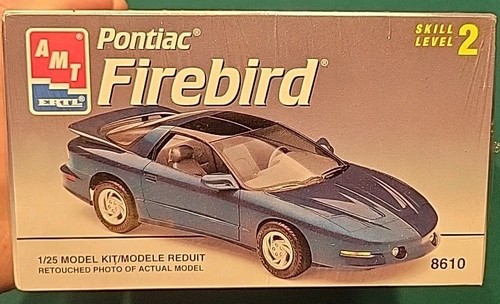 AMT Ertl 8610 1993 Pontiac Firebird - Plastic Model Kit - 1:25 - Level ...