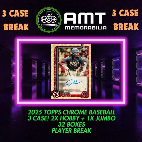Kyle Tucker Chicago Cubs 2025 Topps Chrome Hobby Jumbo 3X Case 32X Box ...