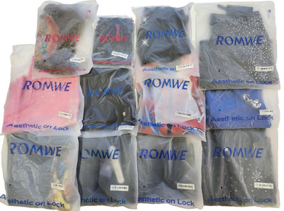 ROMWE Clothing Wholesale Bundle – 12Pc Mixed Women’s Sizes & Styles ...