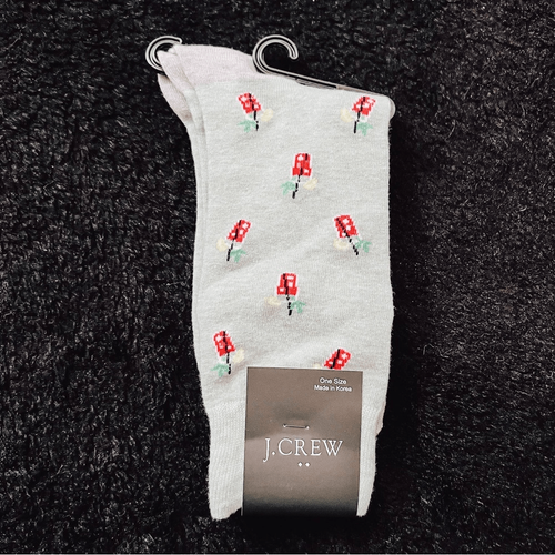 J Crew Men' Mint Green/Gray Drink Cocktail Dress Socks One Size NWT | eBay