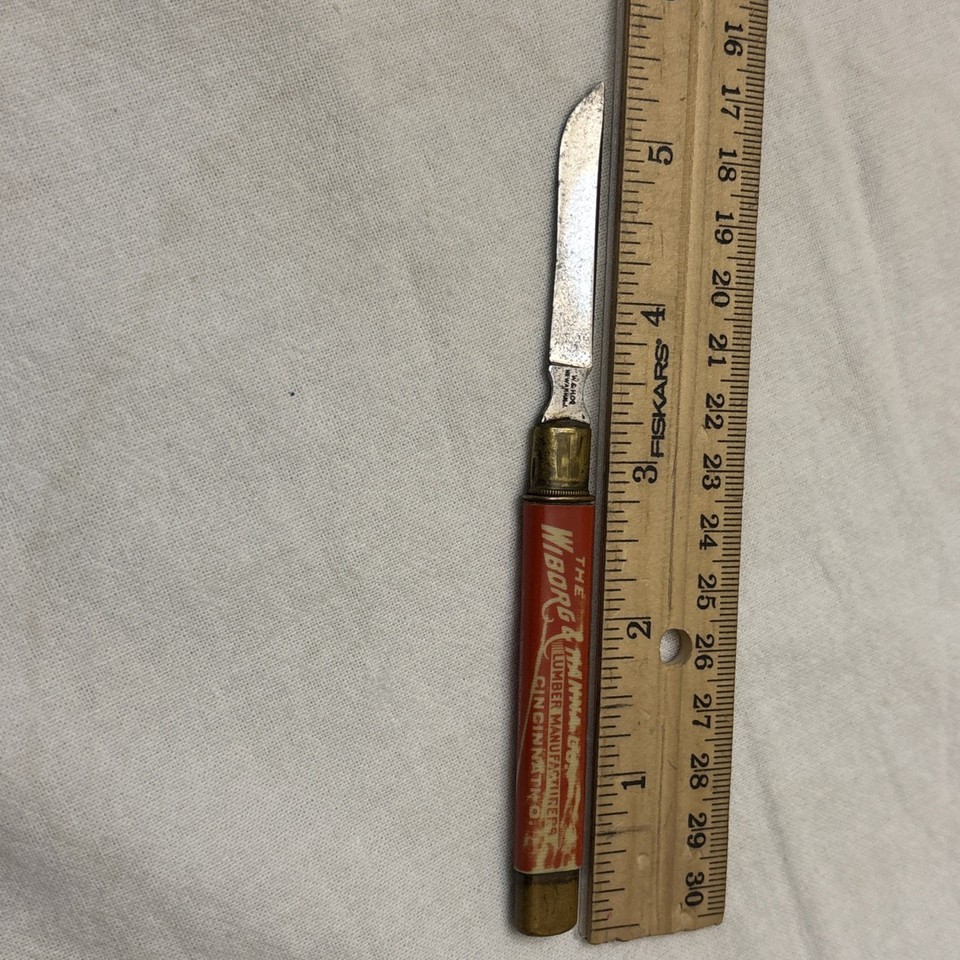 RARE - WIBORG & HANNA CO. CINCINNATI. OHIO - USA ADVERTISING KNIFE | eBay
