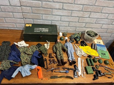 Vintage 1960s GI Joe 12" Army Soldier Action Figures w/Accessories | eBay