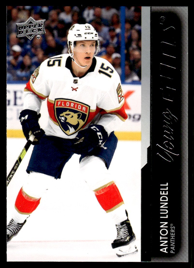 2021-22 Upper Deck Anton Lundell Rookie Florida Panthers #489 | eBay