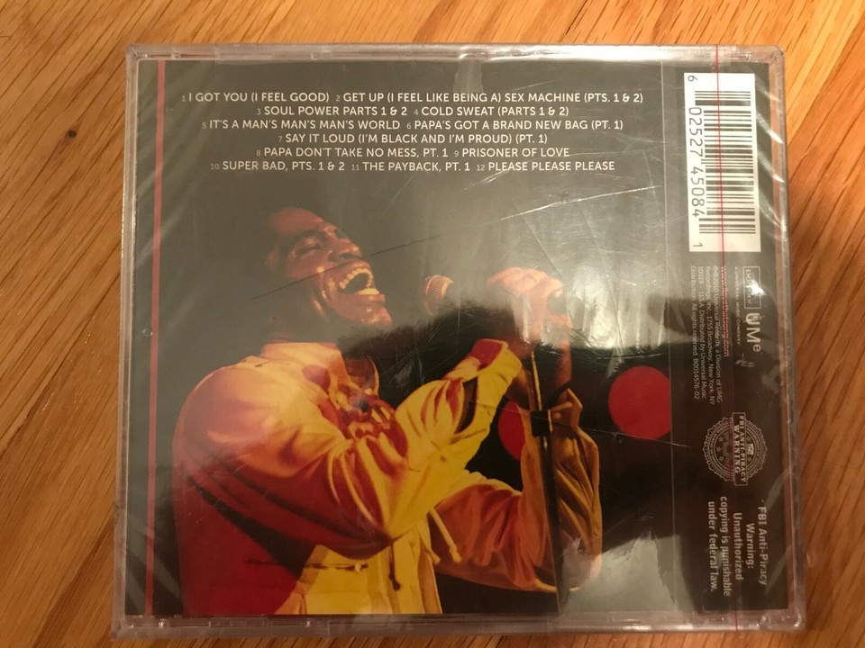 James Brown - Icon CD Brand New Cracked Case 602527450841 | eBay