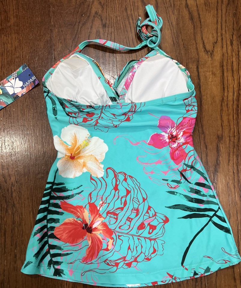Womens Hapari Rio Twist Tankini swim top X-Small NWT Ret $59 | eBay