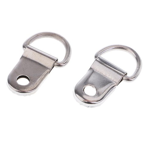 100 Pieces Picture D Hangers Single Hole D Hanger without | eBay