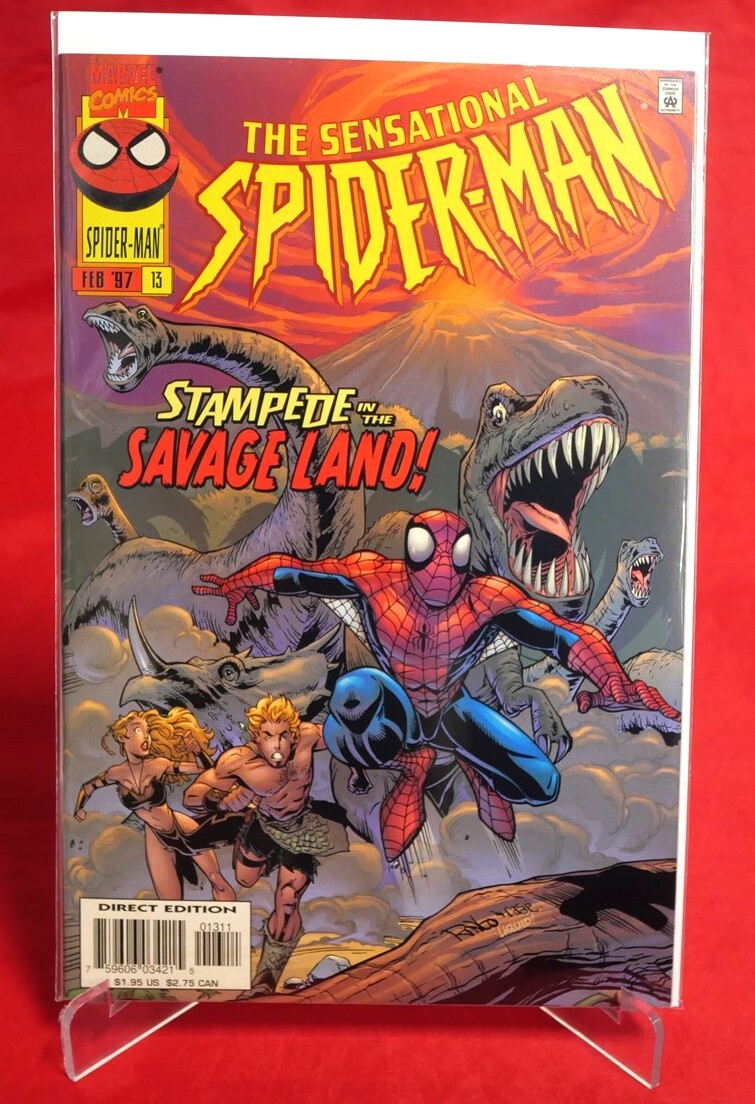 Marvel Comics The Sensational Spider-Man Stampede In The Savage Land ...