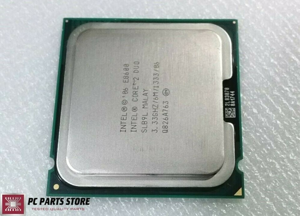 Intel Core 2 Duo E8600 3.33GHz Dual-Core 6MB LGA 775 SLB9L CPU Processor 65W | eBay