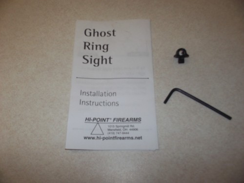 Ghost Ring Sight Highpoint Firearms Handguns .380/9mm NIB | eBay