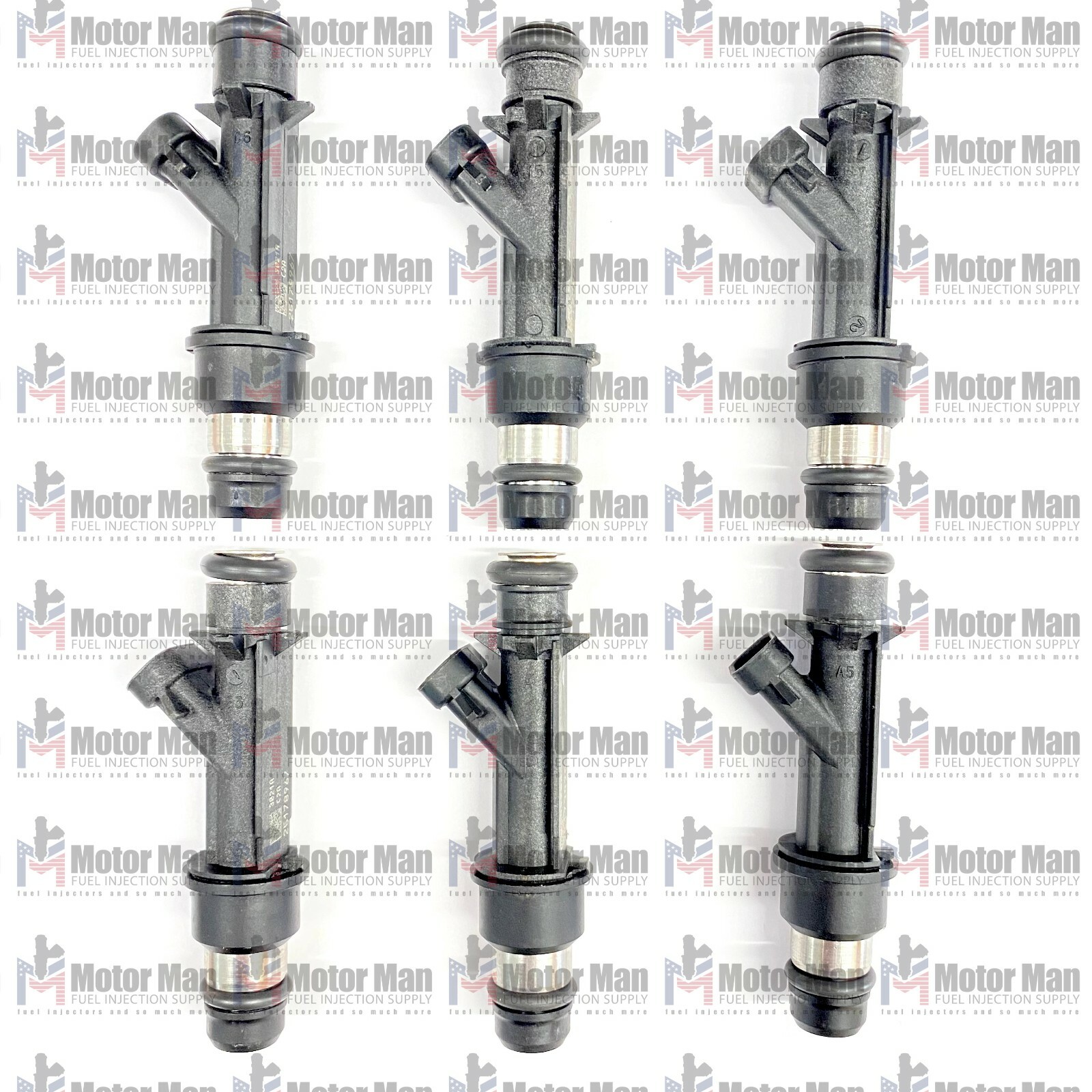 Motor Man - 25323971 Flow Matched Fuel Injector Set for Buick Chevrolet ...