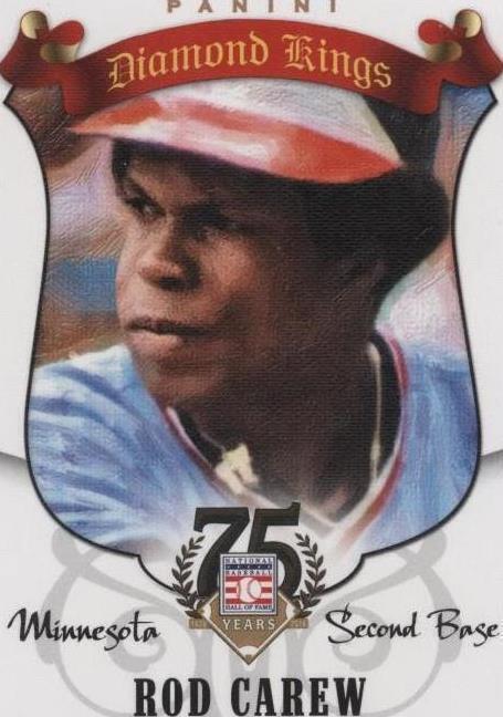 2014 Panini Hall of Fame - Diamond Kings Rod Carew #69 for sale online ...