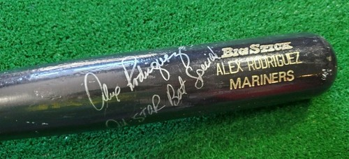Alex Rodriguez Game Issued Autographed Signed Rawlings Seattle Mariners ...