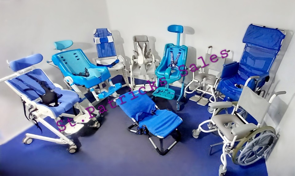 R82 FLAMINGO PAEDIATRIC SHOWER COMMODE TOILET CHAIR BY ETAC (vat exempt ...