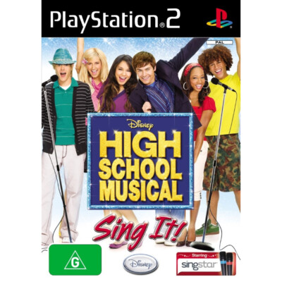 High School Musical Sing It PS2 Game | eBay Australia