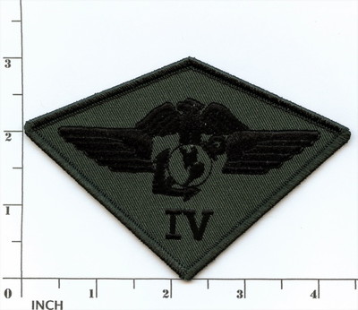 USMC 4th Marine Aircraft Wing subdued OD camo PATCH 4th MAW 4th Air ...
