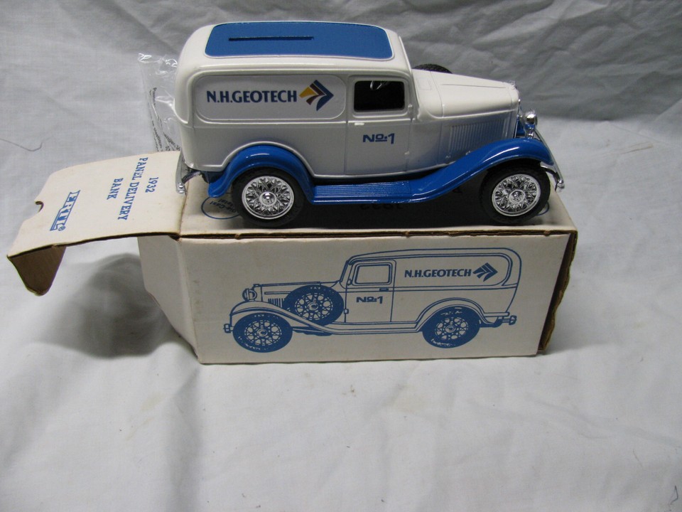 Ertl 1932 Ford Panel Delivery Bank N.H. Geotech No. 1 Diecast 1/25 ...