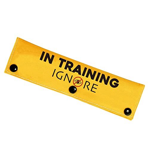 in Training Ignore Funny Dog Leash Yellow Wrap for Dog Ropes with ...