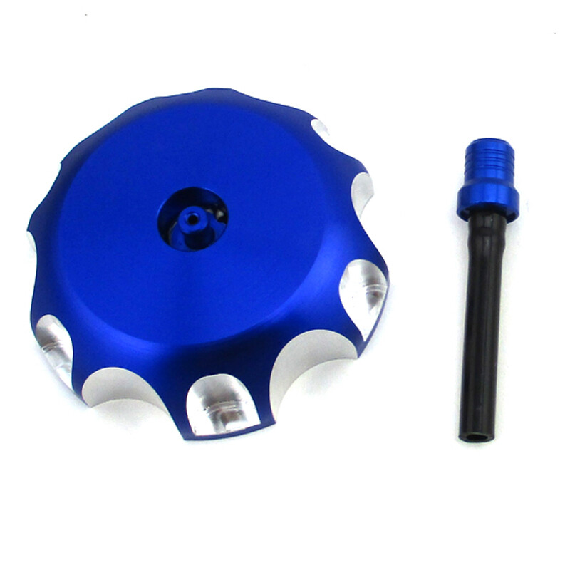 Blue Gas Fuel Tank Cap Cover For Yamaha YZ 125/250 YZ250F YZ450F YZ85 ...