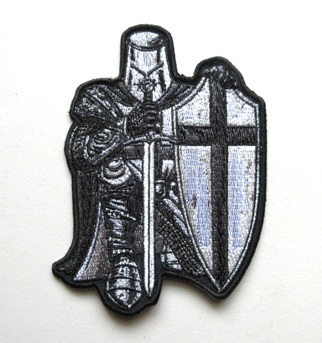 🔥CRUSADER ARMOR OF GOD MEDIEVAL KNIGHT WITH SWORD & SHIELD EMBROIDERED ...