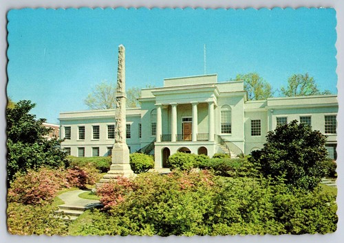 Postcard Colleton County Courthouse Walterboro South Carolina D-5 | eBay