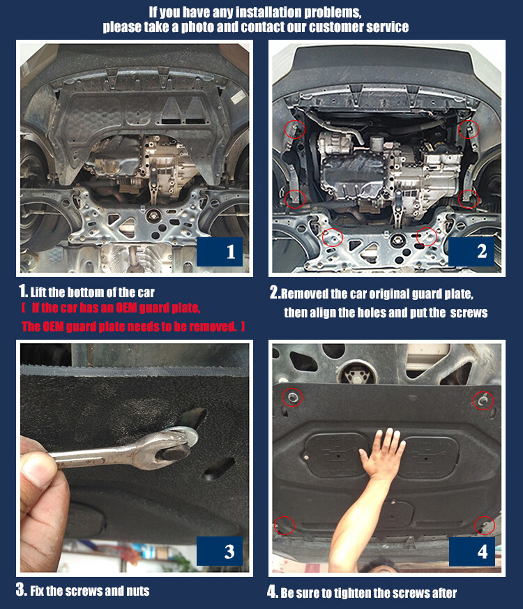 Front Engine Under Cover Splash Shield Fits For Honda Civic 2016-2021 1 ...