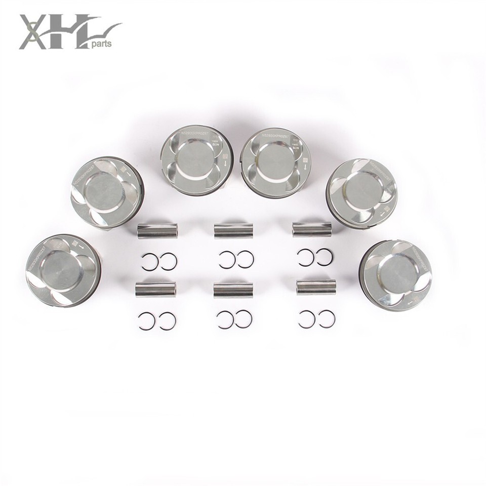 3.0L Piston & Ring Kit φ 20mm Kit Fit For BMW 325i 525i X3 Z4 ...