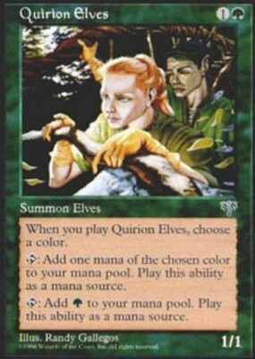 Quirion Elves PL/MP, English MTG Mirage | eBay