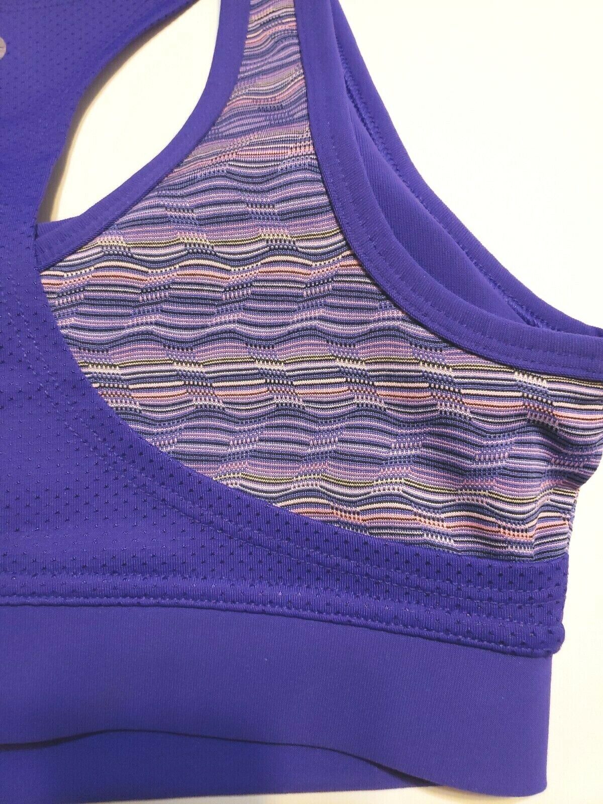 NWT 90 Degree By Reflex Sports Bra Purple Racerback Size S Retail $58 ...