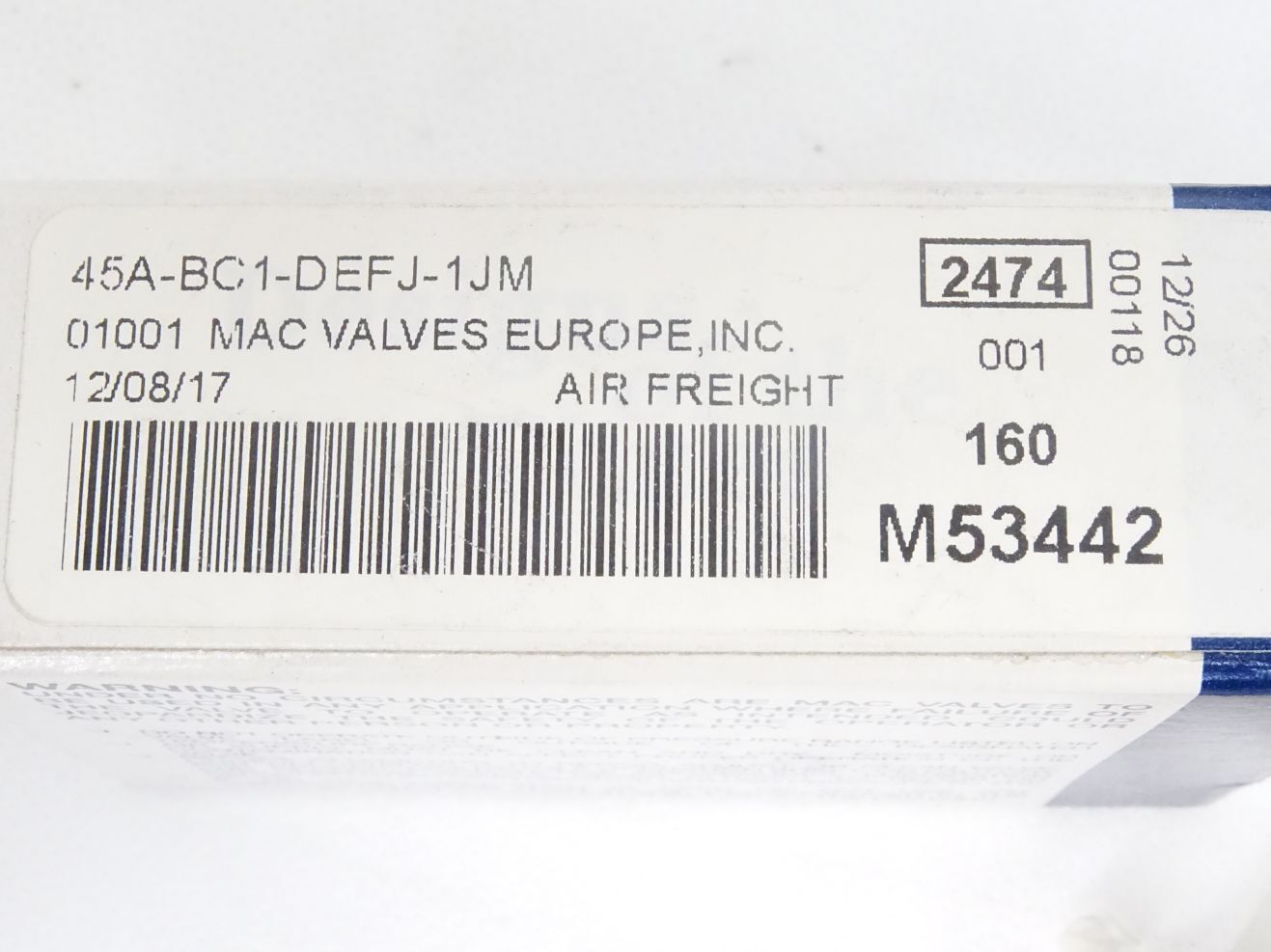 MAC 45A-BC1-DEFJ-1JM / Valve / Neu OVP | eBay