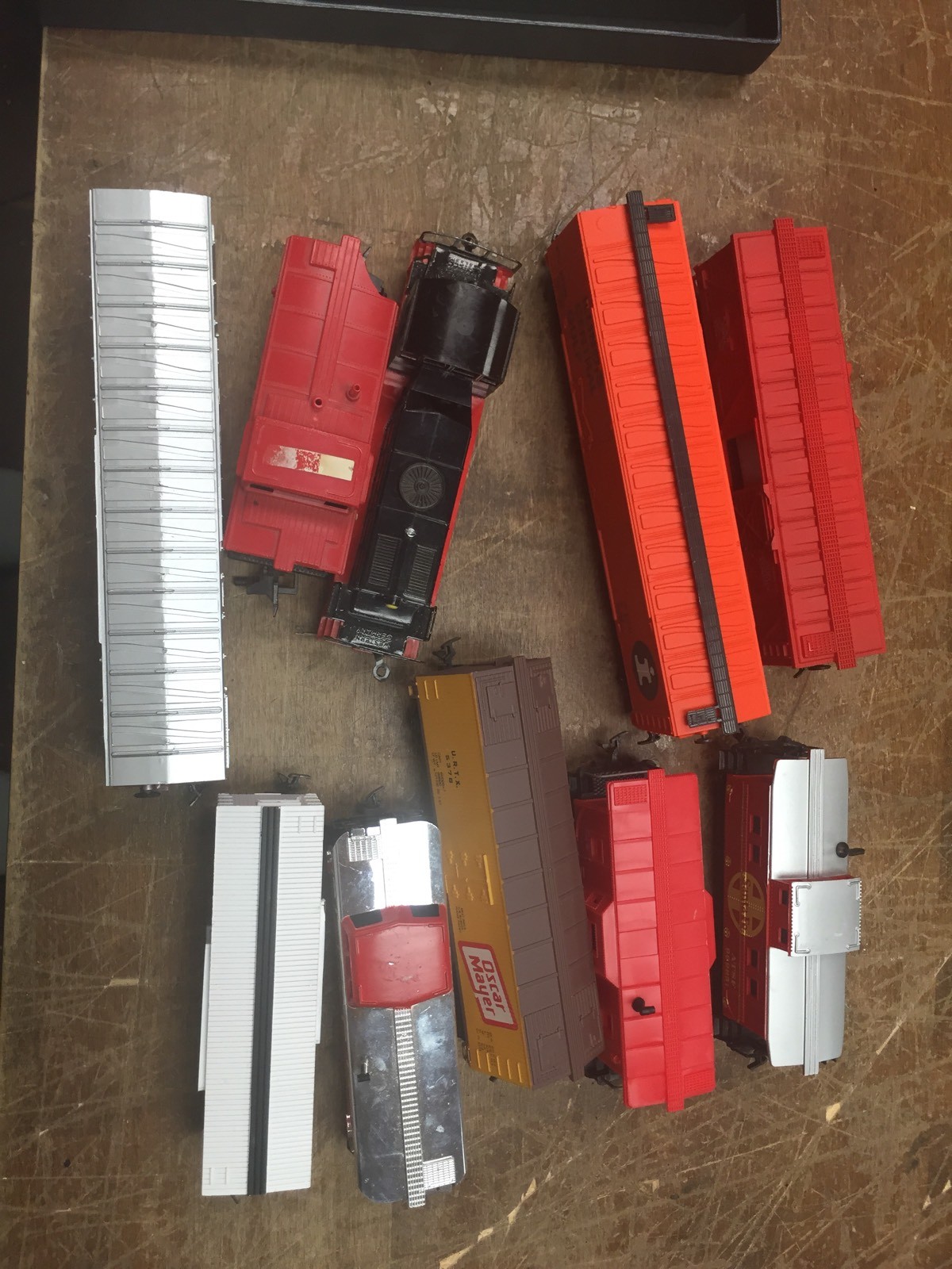 Lot Of 10 Vintage Model Train Cars | eBay