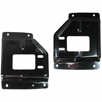 Front LH & RH Bumper Bracket For 00-04 Ford Excursion F-250 Super Duty ...