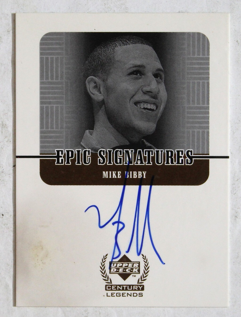 Mike Bibby 2000 Upper Deck Century Legends Epic Signature Autographed ...