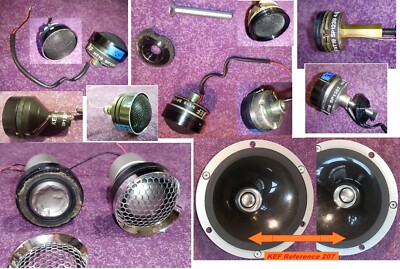 KEF Uni-Q Tweeter Dome Voice Coil Rebuild Servicing RESTORE | eBay