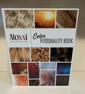 ALOXXI COLOR Personality BOOK- SALON color Swatchbook new- | eBay