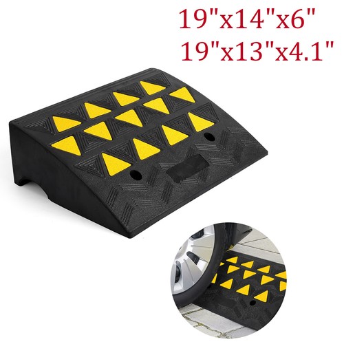 Rubber Curb Ramp Sidewalk Curb Ramp, Heavy Duty Driveway Curb Ramp for ...