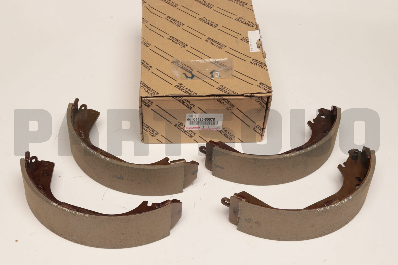 0449560070 Genuine Toyota SHOE KIT, REAR BRAKE 04495-60070 | eBay