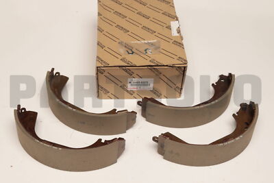 0449560070 Genuine Toyota SHOE KIT, REAR BRAKE 04495-60070 | eBay