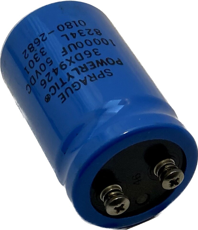 1x 10000uF 50V Large Can Electrolytic Aluminum Capacitor DC 85C 10 ...