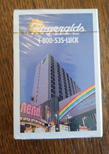 Vintage Deck Playing Cards Fitzgeralds Casino/Hotel Reno Nevada ...
